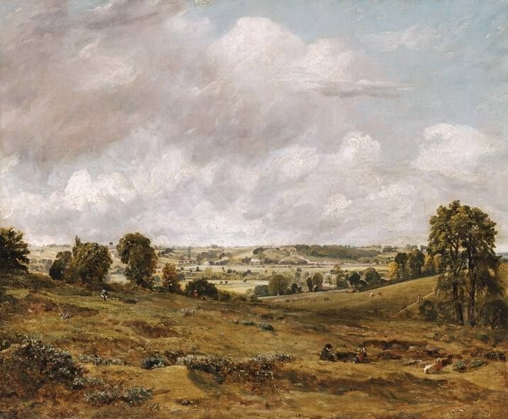 View of Dedham Vale from East Bergholt by John Constable | USEUM